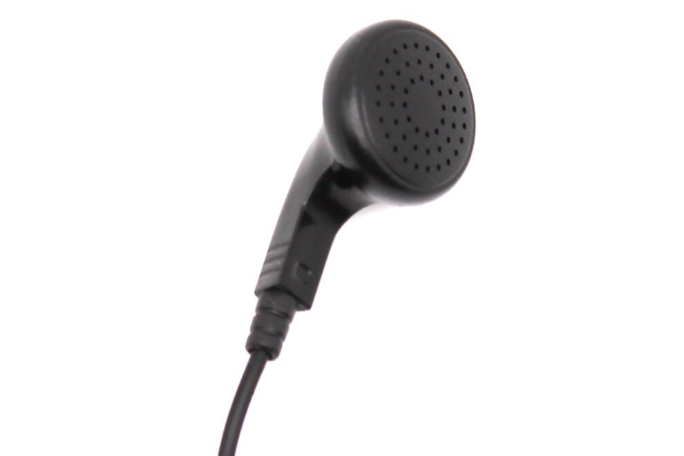Mono Black 3.5mm Single Side Earbud - Low Cost Earbuds